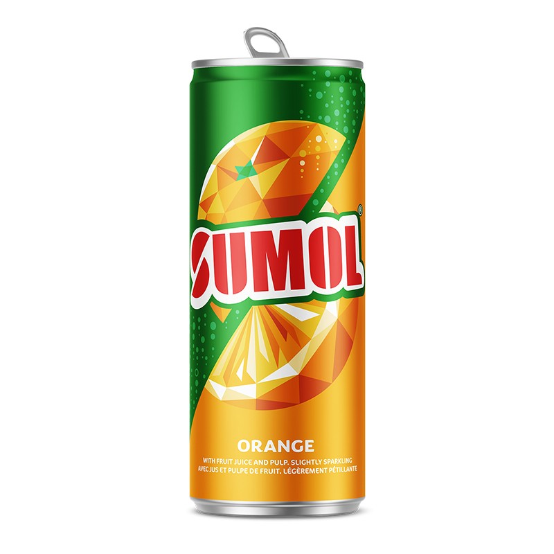 Sumol Sparkling Drink Orange Flavour 330Ml Can – Atlantico Food & Drinks