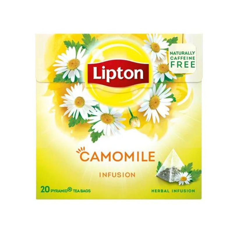 Lipton Tea Box Chamomile Flavour With 20 Sachets – Atlantico Food & Drinks