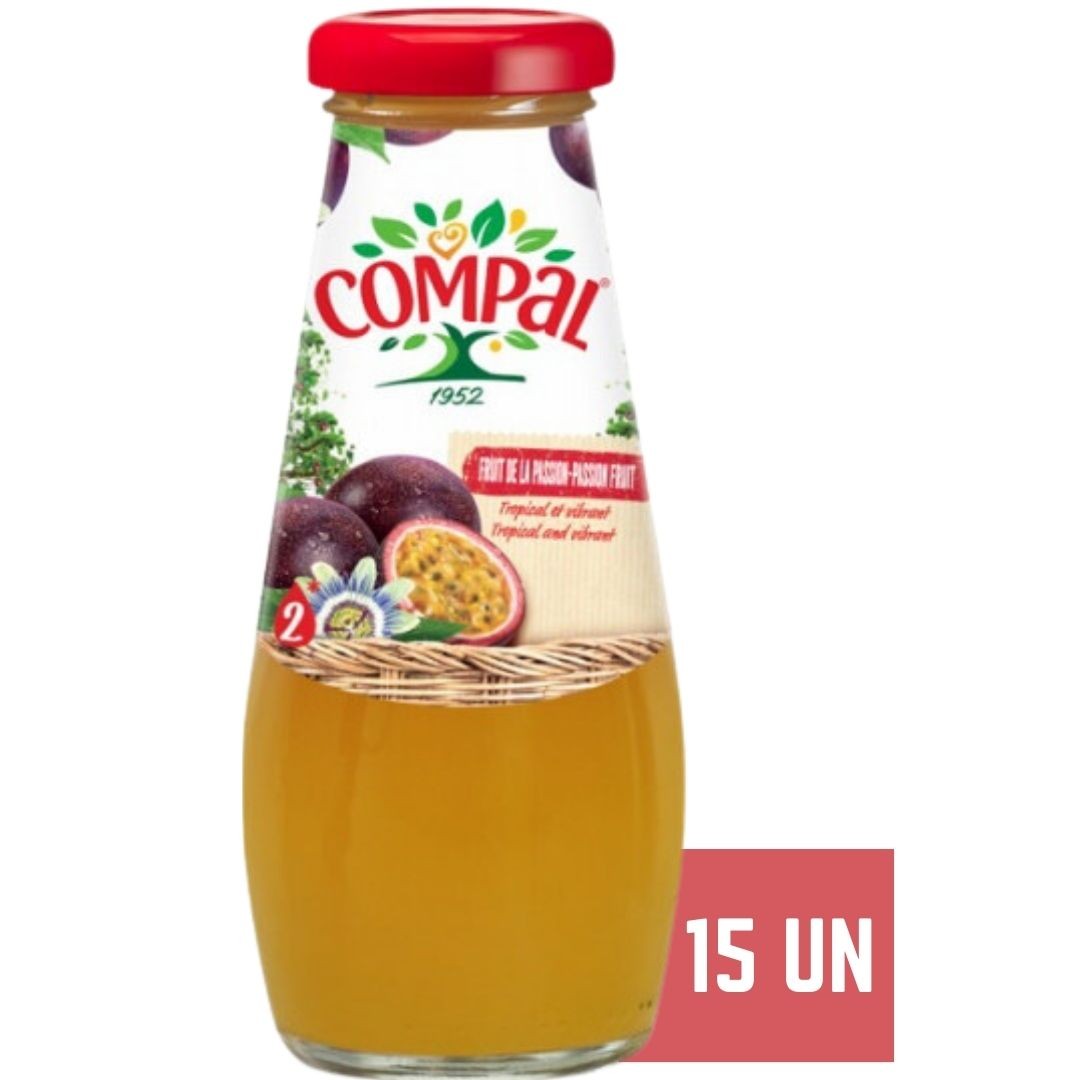 Compal Passion Fruit Juice 200Ml X 15 – Atlantico Food & Drinks